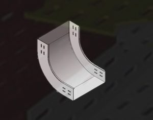 Cable Tray Bend 90 Degree Vertical In - PSG